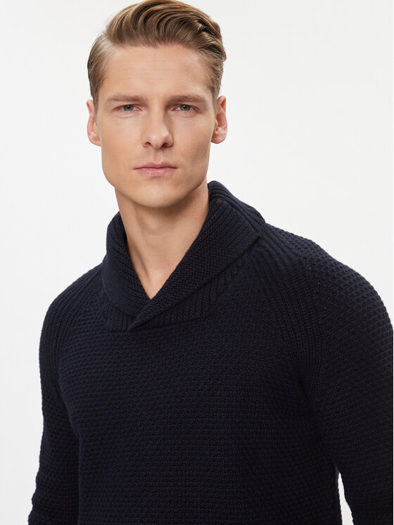 Boss Džemperis Amado 50498944 Tumši zils Regular Fit | Modivo.lv