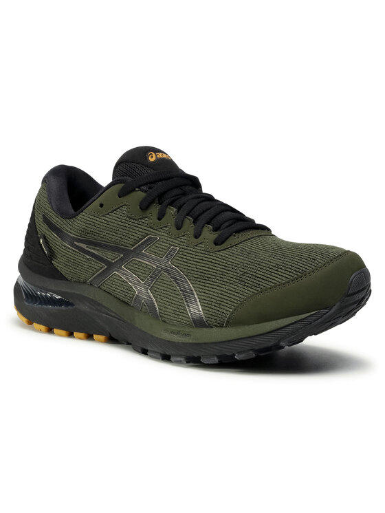 Asics Buty do biegania Gel Cumulus 22 G TX GORE TEX 1011A893 Zielony Modivo.pl