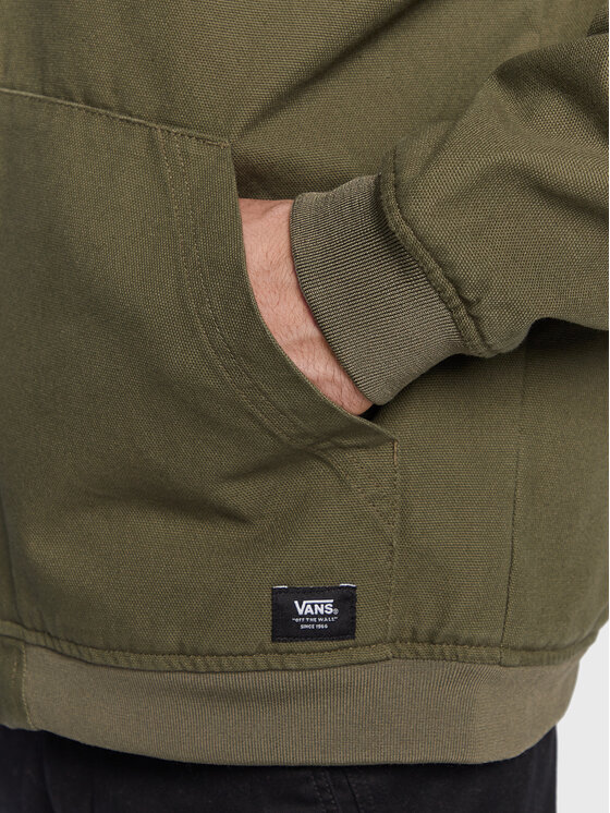 Vans Geacă Lakeshore VN0A7S8N Verde Regular Fit | Modivo.ro