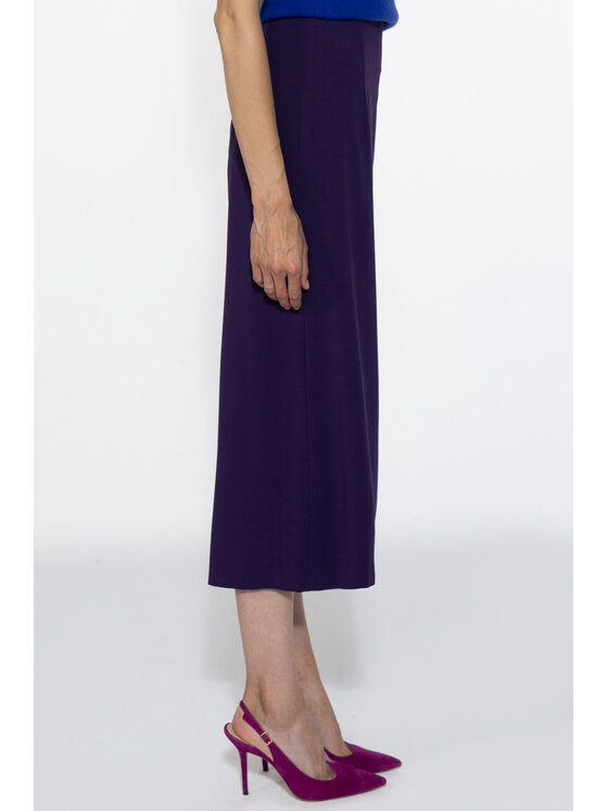 Deni Cler Milano Spódnica midi W-DC-7059-C5-A5-60-1 Fioletowy Regular ...