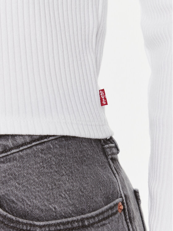 Levi's® Μπλουζάκι Monica A7194-0001 Λευκό Slim Fit | Modivo.gr