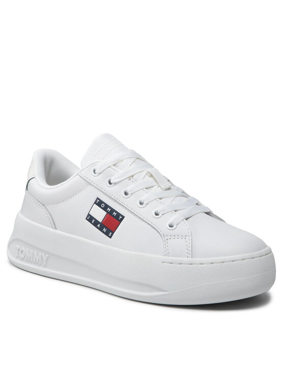 Tommy jeans flag logo flatform sneaker store