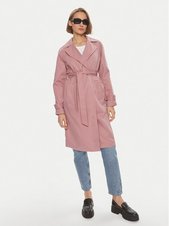 Vero Moda Trench Lou 10257581 Roz Regular Fit | Modivo.ro