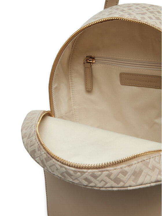 Tommy Hilfiger Rucksack Th Jacquard Backpack AW0AW17074 Beige