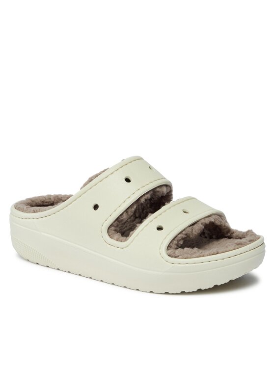 Crocs Παντόφλες Crocs Classic Cozzy Sandal 207446 Μπεζ | Modivo.gr
