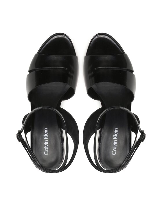Calvin Klein Sandale Geo Stil Sandal 90Hh HW0HW01462 Negru | Modivo.ro