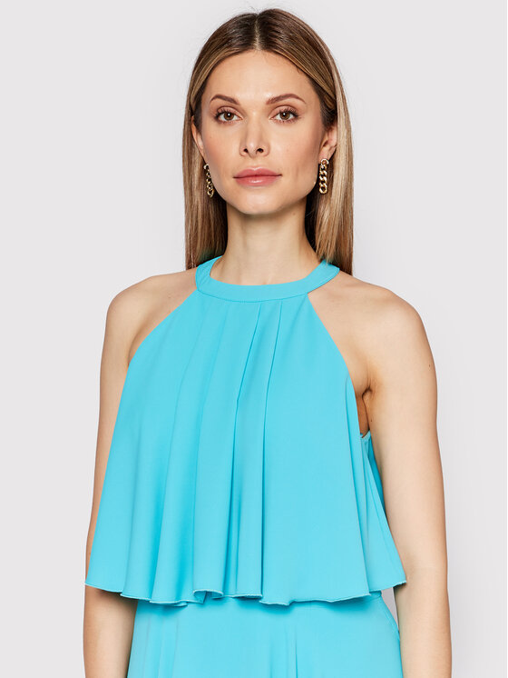 Rinascimento Koktel haljina CFC0109449003 Plava Regular Fit | Modivo.hr