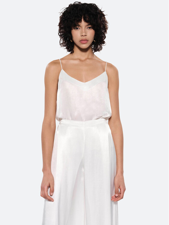 Rage Age Top Becca Bílá Regular Fit | Modivo.cz