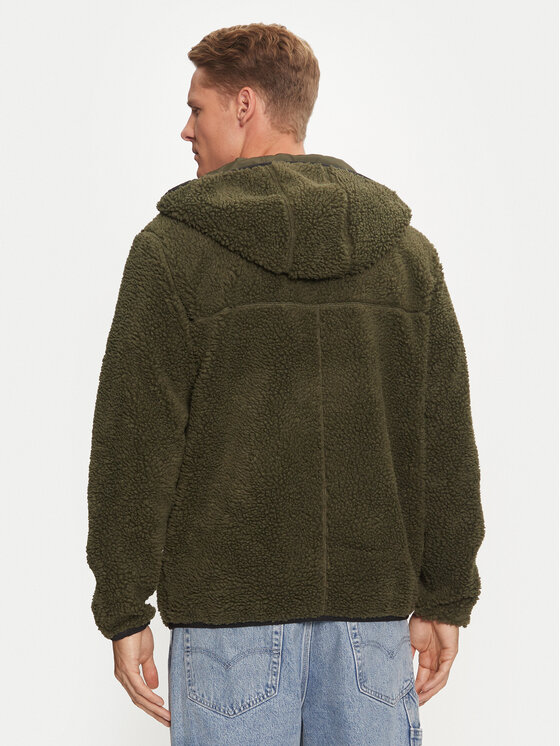 Tommy Jeans Geacă Teddy DM0DM19224 Verde Regular Fit | Modivo.ro