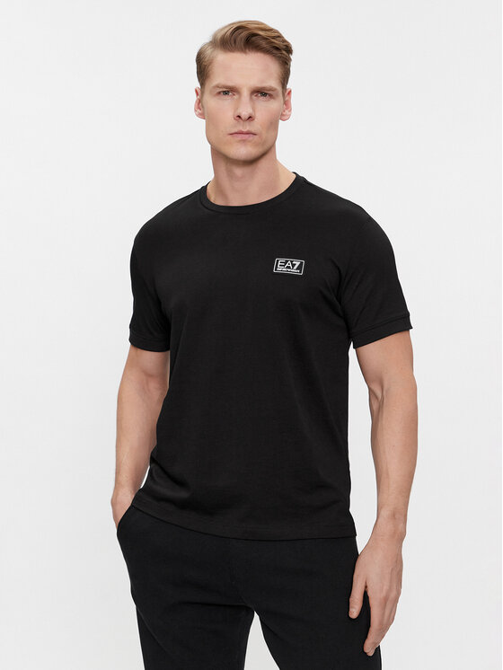 EA7 Emporio Armani T-Shirt 6RPT02 PJ02Z 1200 Schwarz Regular Fit | Modivo.de