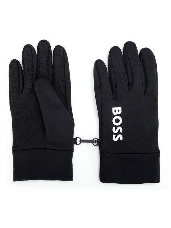 Hugo Boss Rękawiczki 50496570 Czarny | Modivo.pl