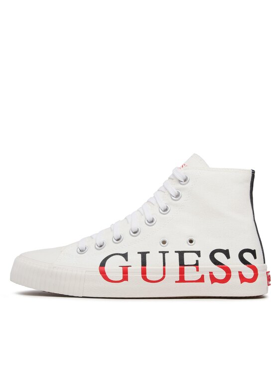 Guess Teniși New Winners Mid FM6NWM FAB12 Alb | Modivo.ro
