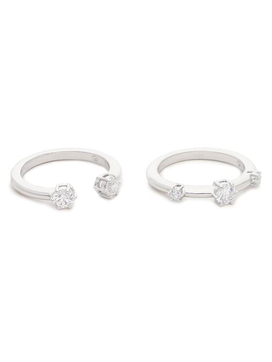Swarovski 2er-Set Ringe Constella Ring 5640960 Silberfarben | Modivo.de