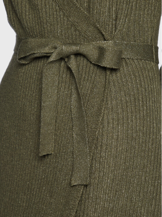 NAF NAF Трикотажна сукня Mryan THNR29 Зелений Regular Fit | Modivo.ua
