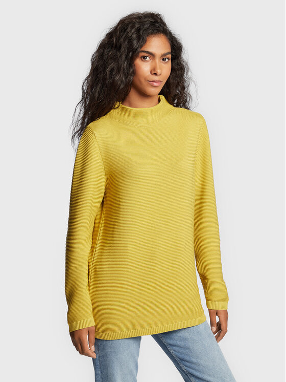 Olsen Пуловер Henny 11003831 Жълт Regular Fit | Modivo.bg