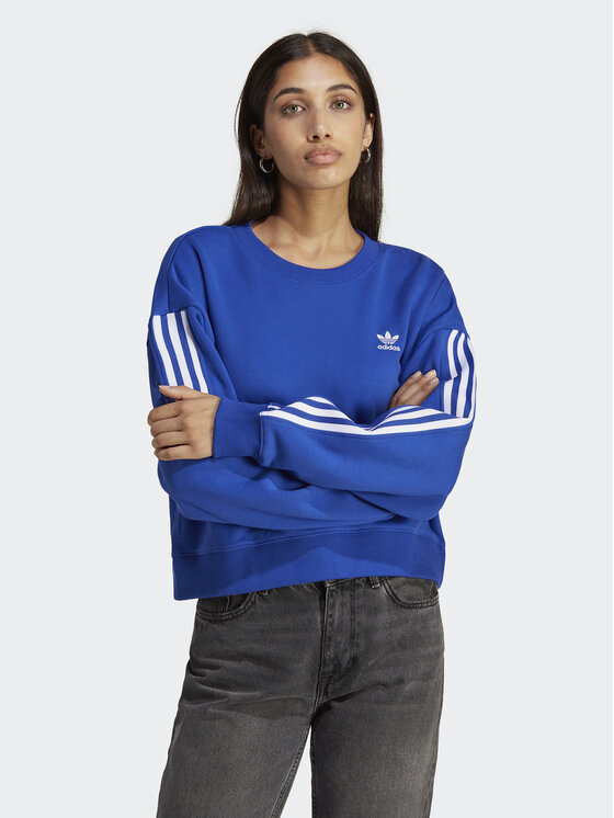 adidas Bluza IB7397 Niebieski Regular Fit | Modivo.pl