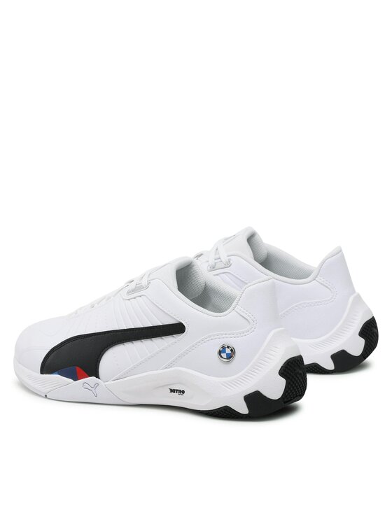 Puma Sneakersy Bmw Mms Kart Cat Rl Nitro 30748702 Biały | Modivo.pl