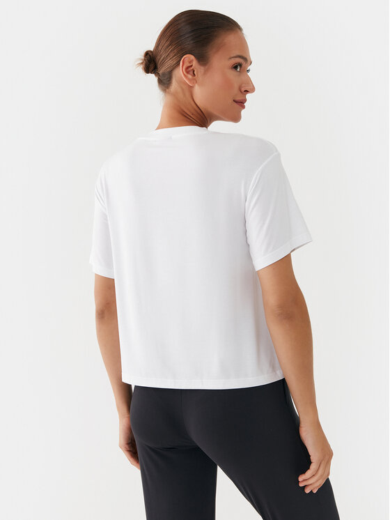 Hugo Pyjama-T-Shirt Unite 50490707 Weiß Relaxed Fit | Modivo.de