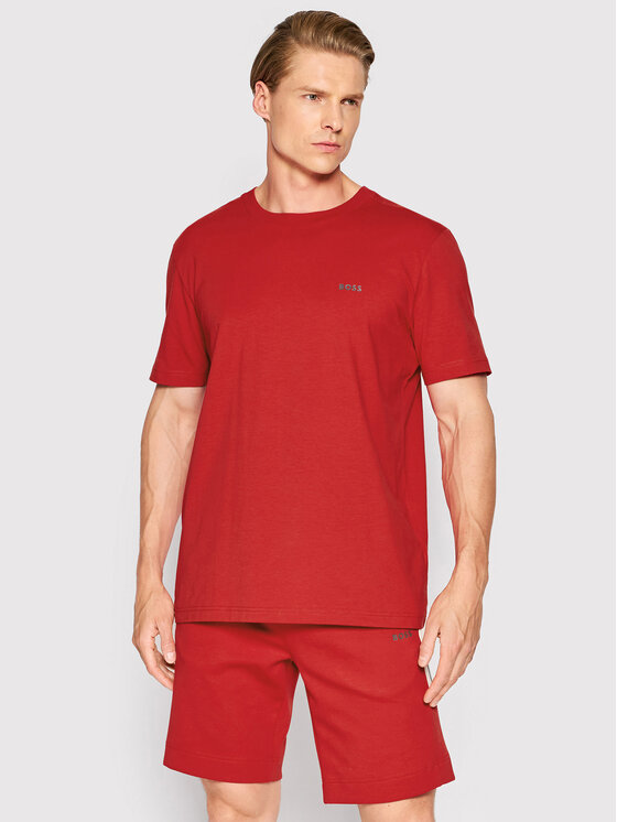 Boss Тишърт 50469057 Червен Regular Fit | Modivo.bg