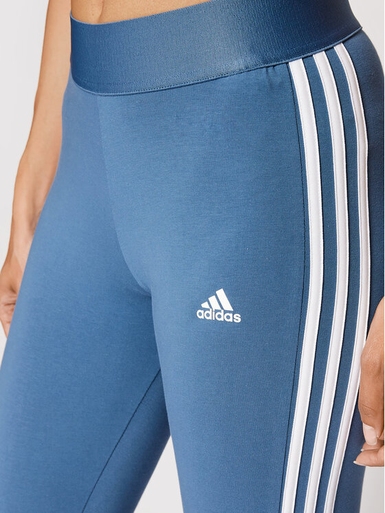 adidas Legginsy Loungewear Essentials 3-Stripes HD1830 Niebieski Tight ...