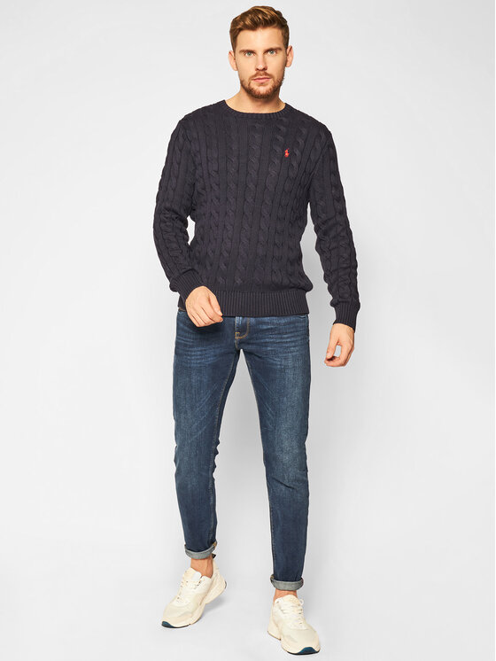 Polo Ralph Lauren Pullover 710775885001 Dunkelblau Regular Fit | Modivo.de