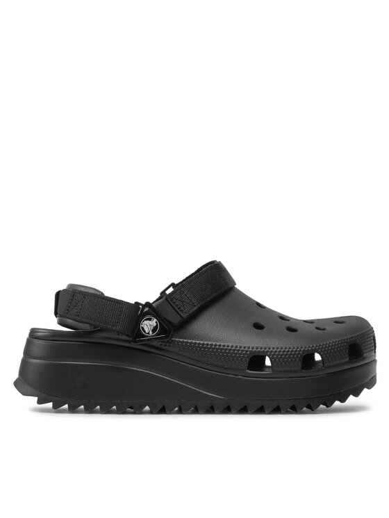 Crocs Pantoletten Classic Hiker Clog 206772 Schwarz | Modivo.de