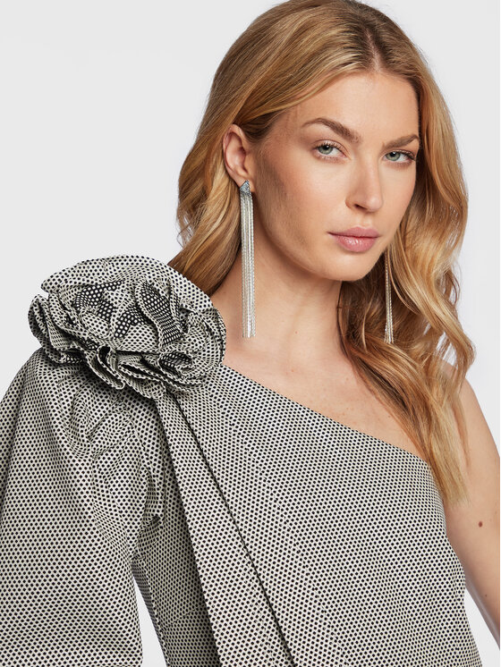 Custommade Коктейлна рокля Janis 999478499 Сив Slim Fit | Modivo.bg