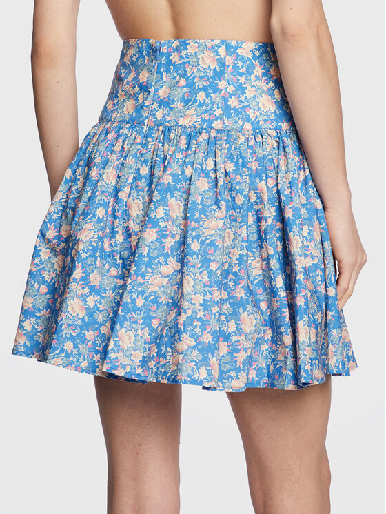 Custommade Cпідниця-міні Rhema 999376922 Голубий Regular Fit | Modivo.ua