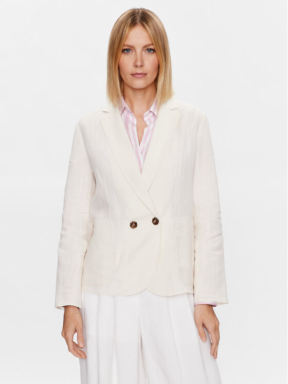 MAX&Co. Sako Disporre 70411323 Écru Regular Fit | Modivo.sk