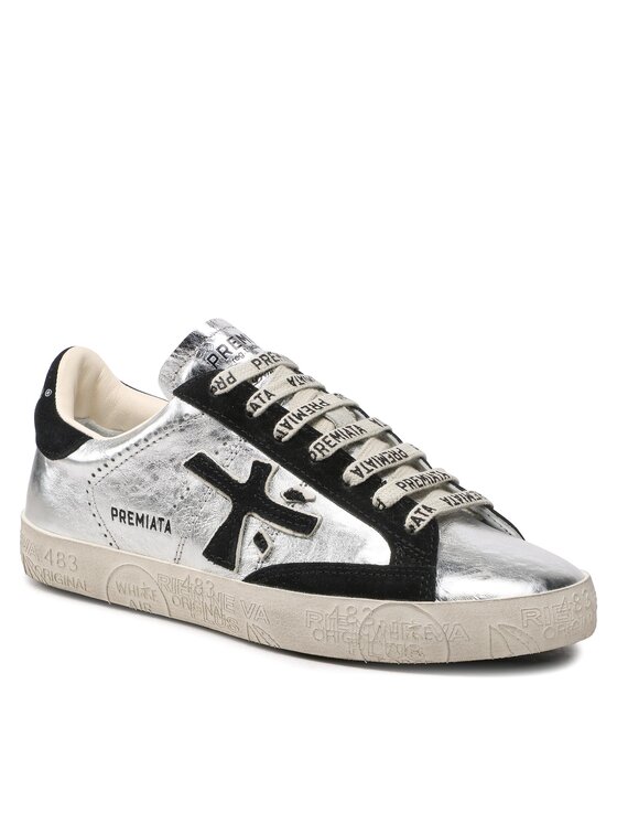Premiata Sneakersy Stevend 5972 Srebrny | Modivo.pl