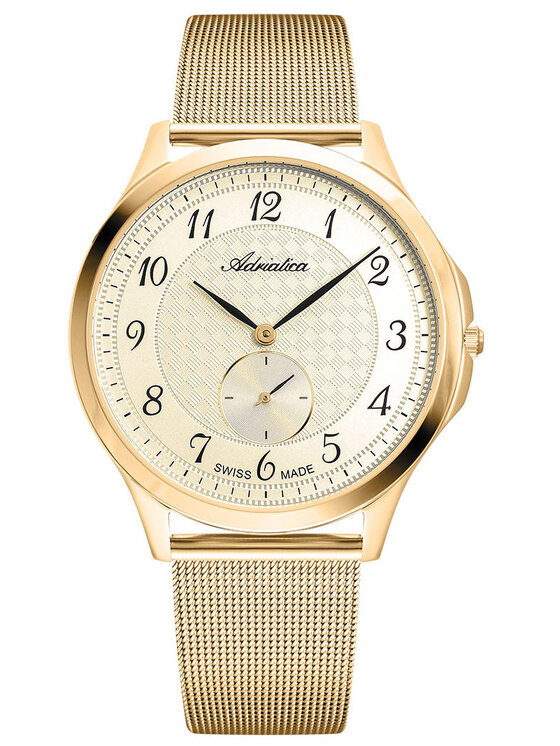 Adriatica Zegarek A8241.1121Q Złoty | Modivo.pl