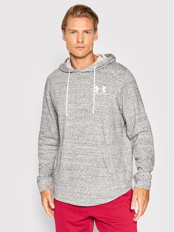 Under Armour Bluza Ua Rival Terry 1370401 Szary Loose Fit | Modivo.pl