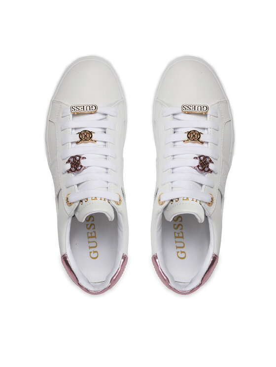 Guess Sneakersy Giella FLJGIE FAL12 Biały | Modivo.pl