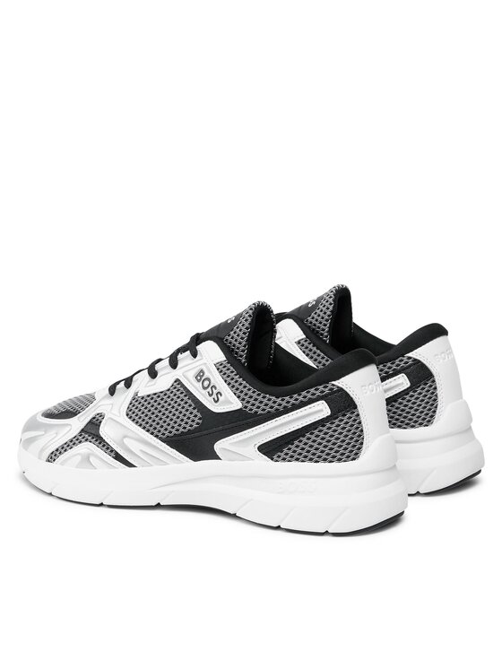 Boss Sneakersy Owen 50504289 10254489 01 Srebrny | Modivo.pl