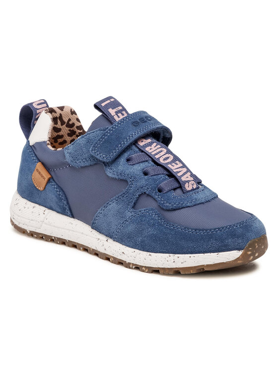 Geox Sneakersy J Alben G. B J15AQB 022FU C4005 S Granatowy | Modivo.pl