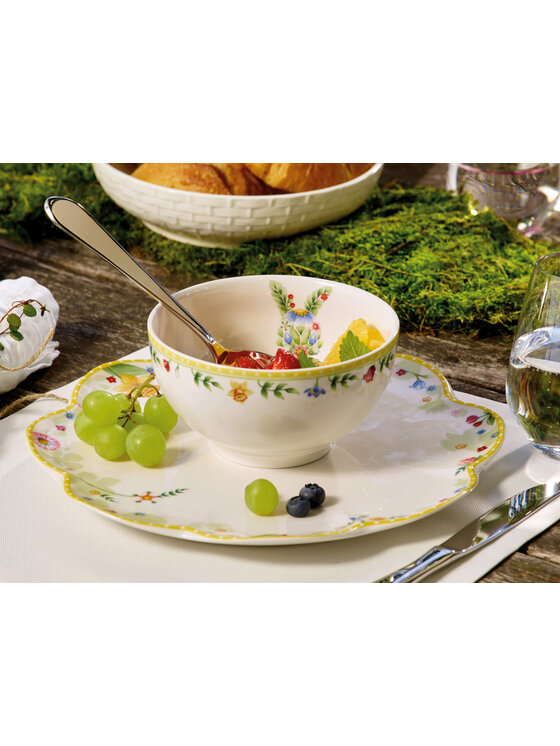 Villeroy & Boch Talerz płaski Villeroy & Boch Spring Awakening Kolorowy | Modivo.pl