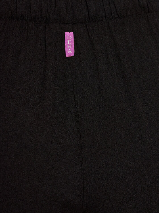 Deha Kalhoty z materiálu A00635 Černá Regular Fit | Modivo.cz