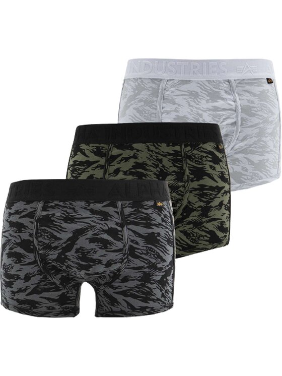 Alpha Industries Lot de 3 boxers Graphic AOP Underwear 3 Pack 118927 ...