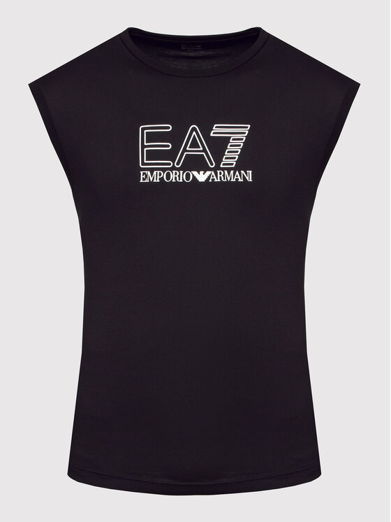 EA7 Emporio Armani Tank-Top 3LPT80 PJ02Z 1200 Schwarz Regular Fit ...