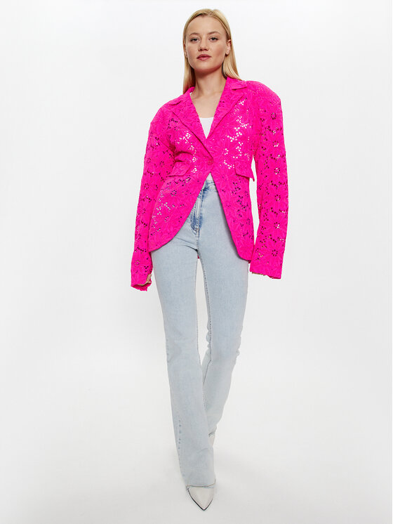 ROTATE Giacca da abito Lace Figure 1000141979 Rosa Regular Fit | Modivo.it