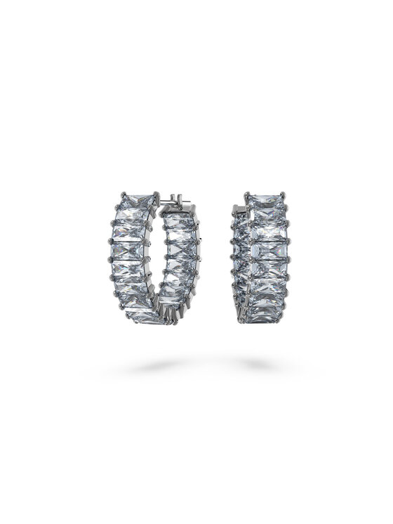 Swarovski Naušnice Matrix 5658650 Stříbrná | Modivo.cz