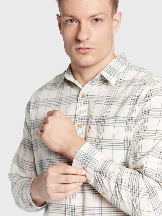 Levi's® Koszula Sunset 85746-0095 Beżowy Regular Fit | Modivo.pl