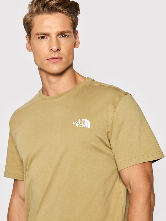 The North Face T-krekls Simple Deme Tee NF0A2TX5 Bēšs Regular Fit ...