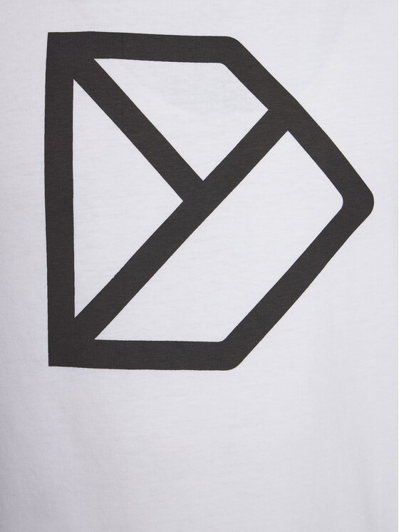 Didriksons Tricou D-Logo Usx T-Shirt 505096 Alb Regular Fit | Modivo.ro