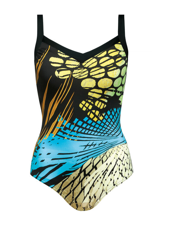 Feba Strój kąpielowy F31 Kolorowy | Modivo.pl