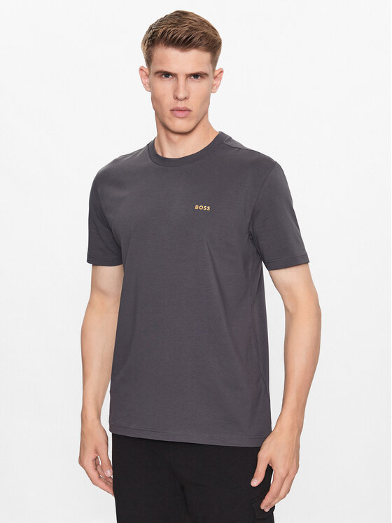 Boss T-Shirt 50475828 Grau Regular Fit | Modivo.de