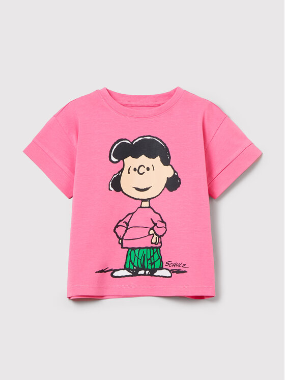 OVS T-Shirt PEANUTS 1449504 Rosa Regular Fit | Modivo.de