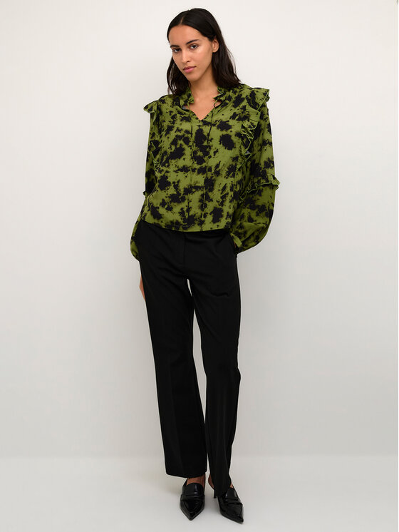 Karen by Simonsen Halenka Kalinkakb 10104571 Zelená Straight Fit ...