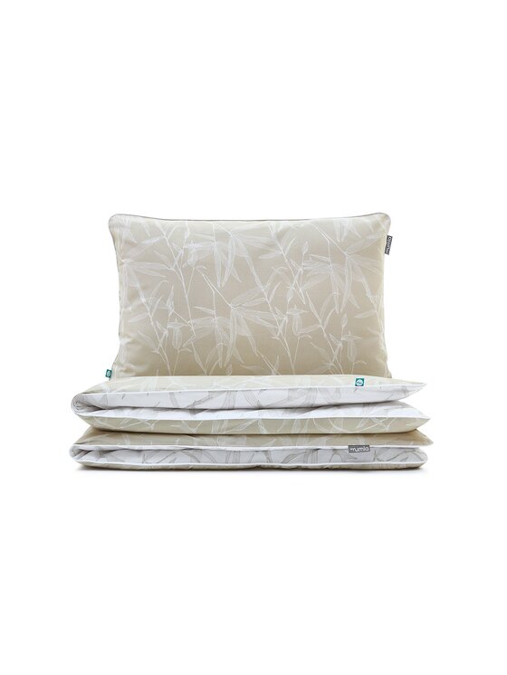 Mumla Komplet pościeli Bambusy Beżowy | Modivo.pl