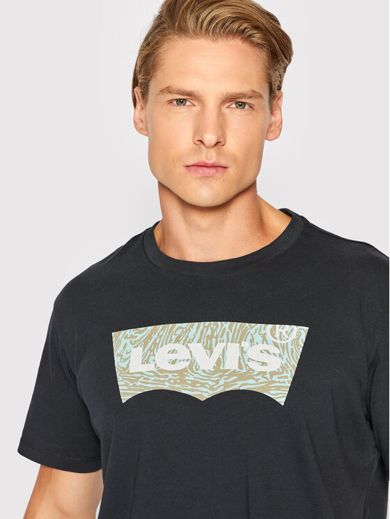 Levi's® T-shirt Graphic Crewneck 22491-0577 Crna Regular Fit | Modivo.hr